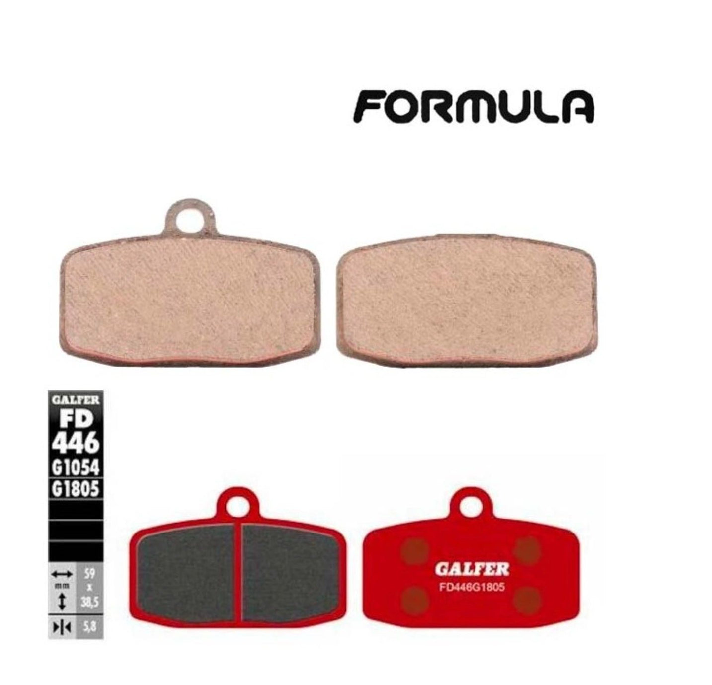 Brake Pads Galfer Formula GasGas Sherco Trials Trial Moto Bike US ...