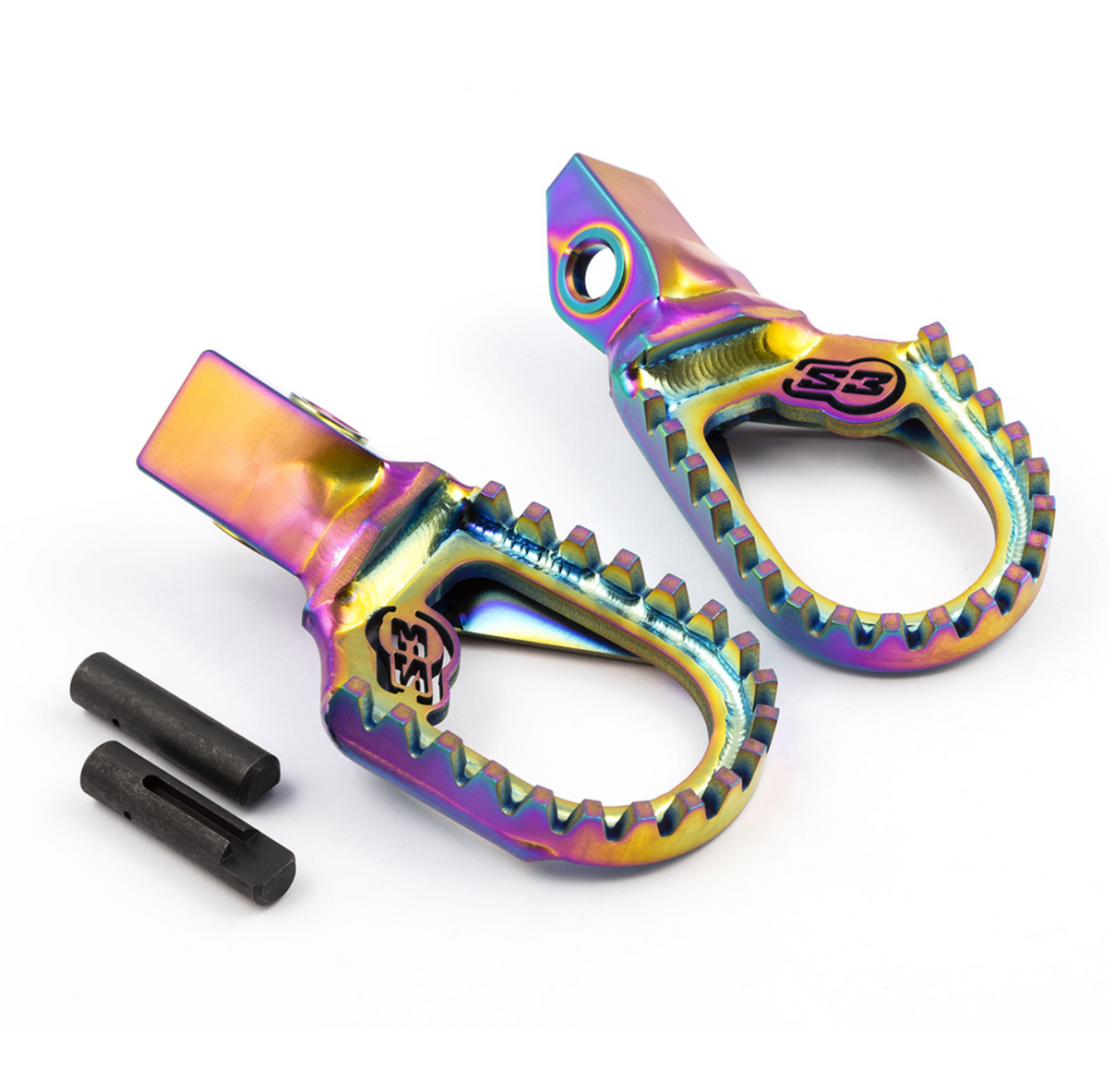 Footpegs S3 Titanium Hardrock GasGas 23-25 Curve — Trials Superstore