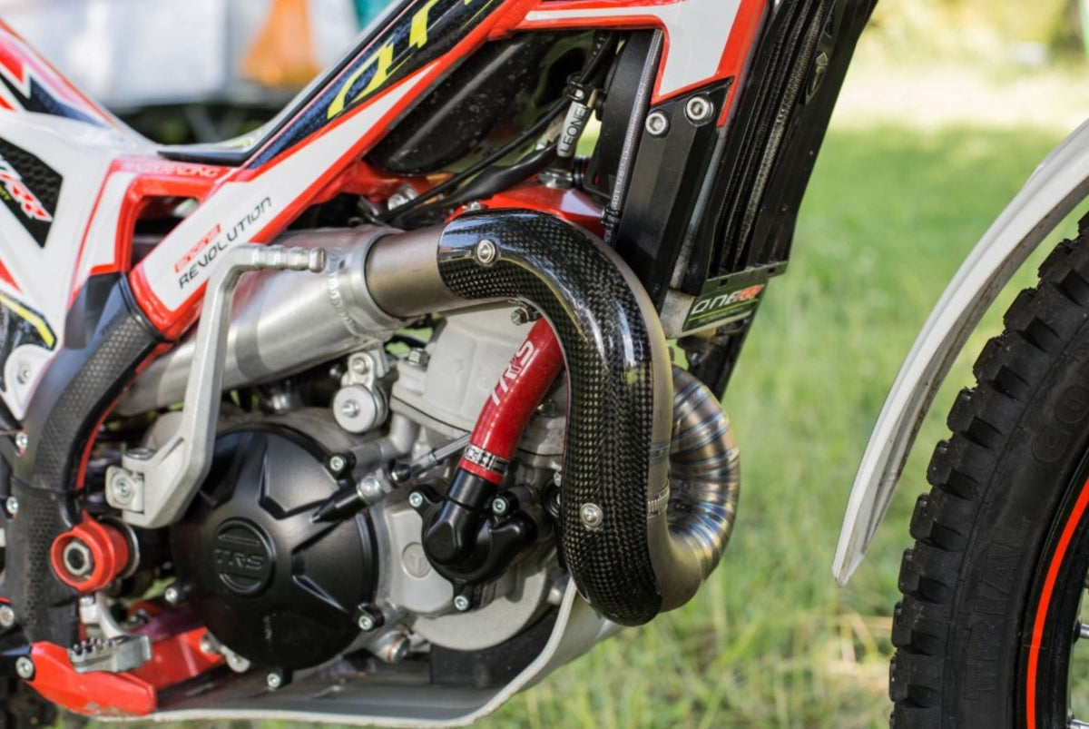 Exhaust Pipe Protector TRS 2m Trials Trial USA CA038 Raga RR ONE ...
