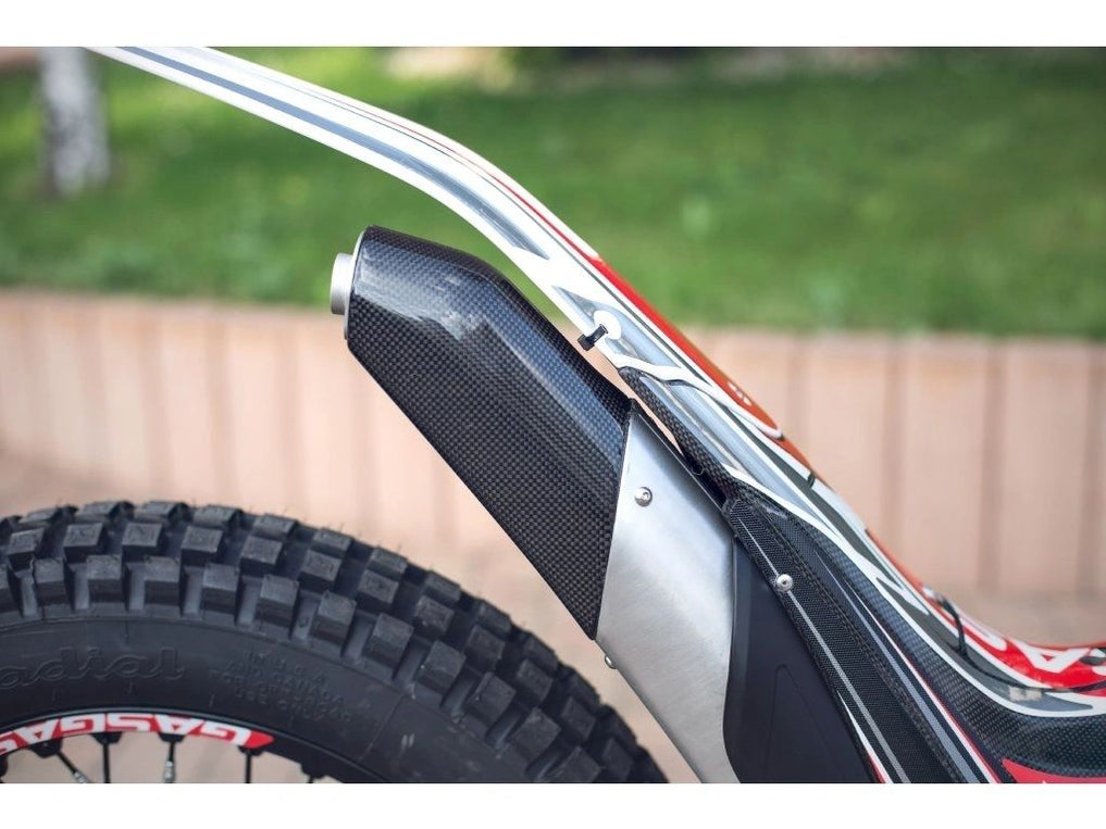 Silencer End Cap Carbon GasGas Trials USA PRO GP Racing TXT — Trials ...